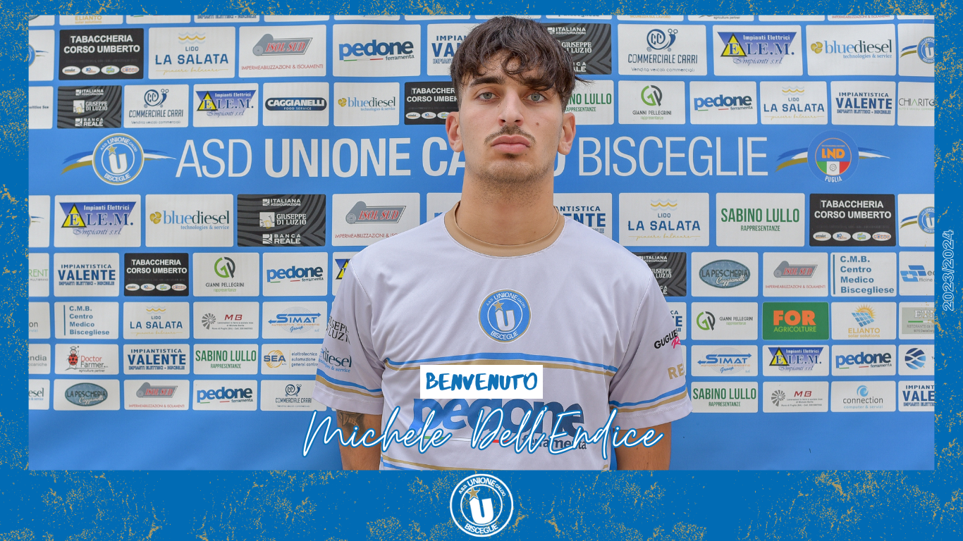 Nuovo anno, nuovo arrivo all’Unione: c’è Michele Dell’Endice per la ...